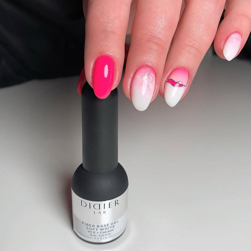 Fiber base gel "Didier Lab", Soft White, 10 ml– Didier Lab NL